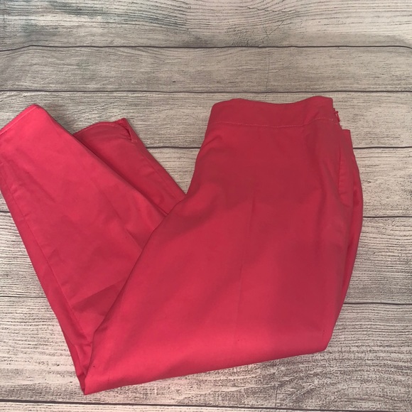 Talbots | Pants & Jumpsuits | Talbots Pink Capri Pants Size 4p | Poshmark